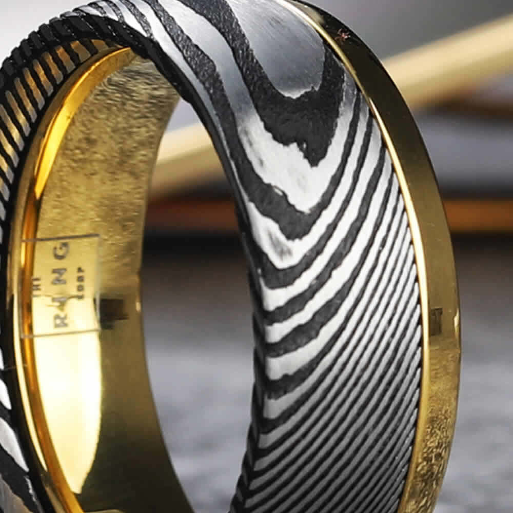 All About Damascus Steel Rings and Pros & Cons by The Ring Shop