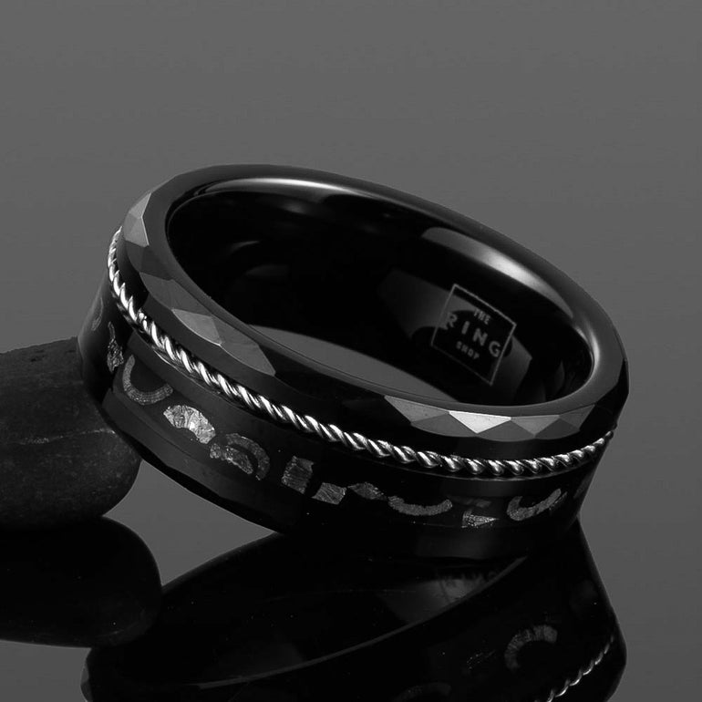 Black Rings and Bands - The Ring Shop