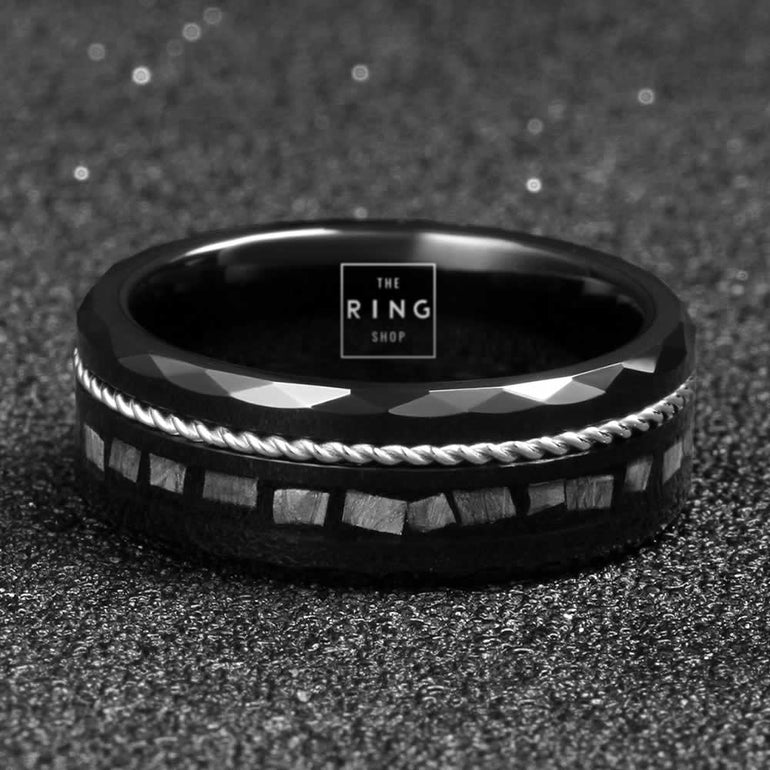 Black Rings and Bands - The Ring Shop